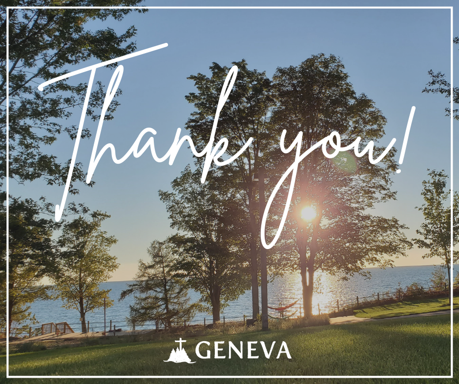 Geneva Camp & Retreat Center - Retreat Feedback - Camp Geneva